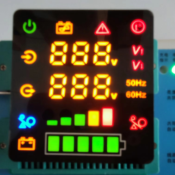 Custom 7 Segment Led Display With Smd Leds 8354